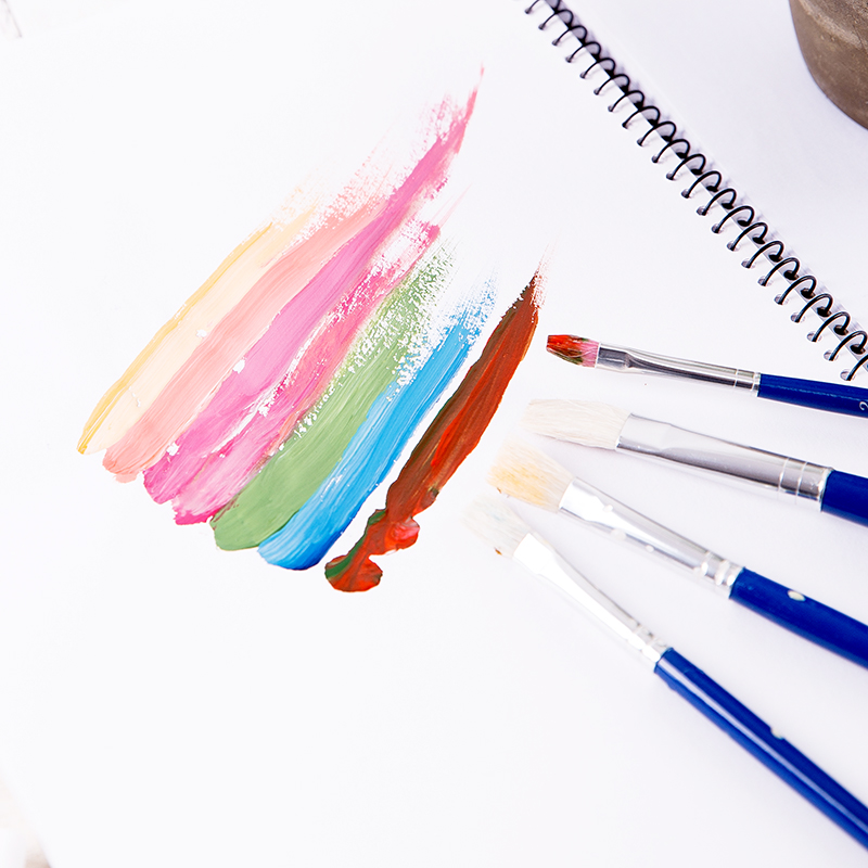 გუაშის ფუნჯის ნაკრები 4 ცალიანი - GLOBUSI.GE